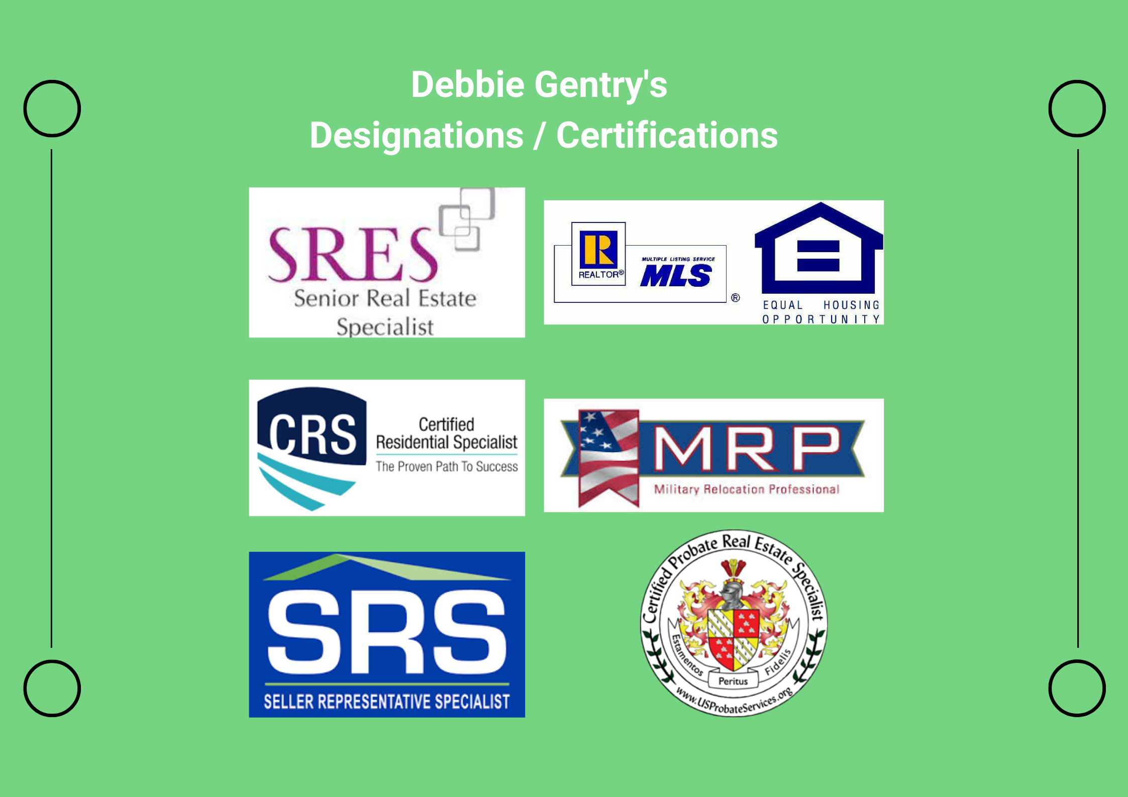 9. Designations - Debbie Gentry